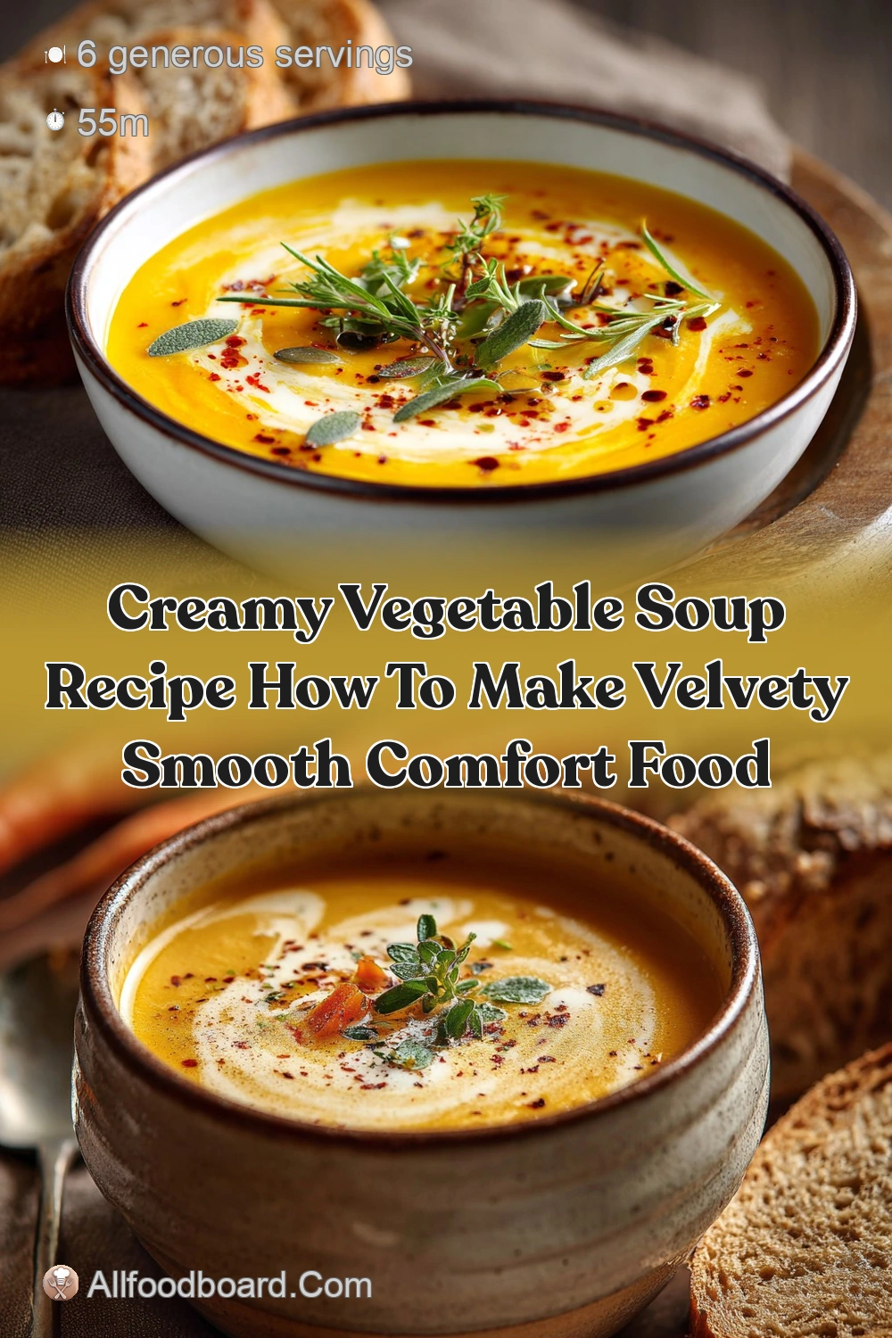 Creamy Vegetable Soup Velvety Smooth Easy Fall Soup Recipe