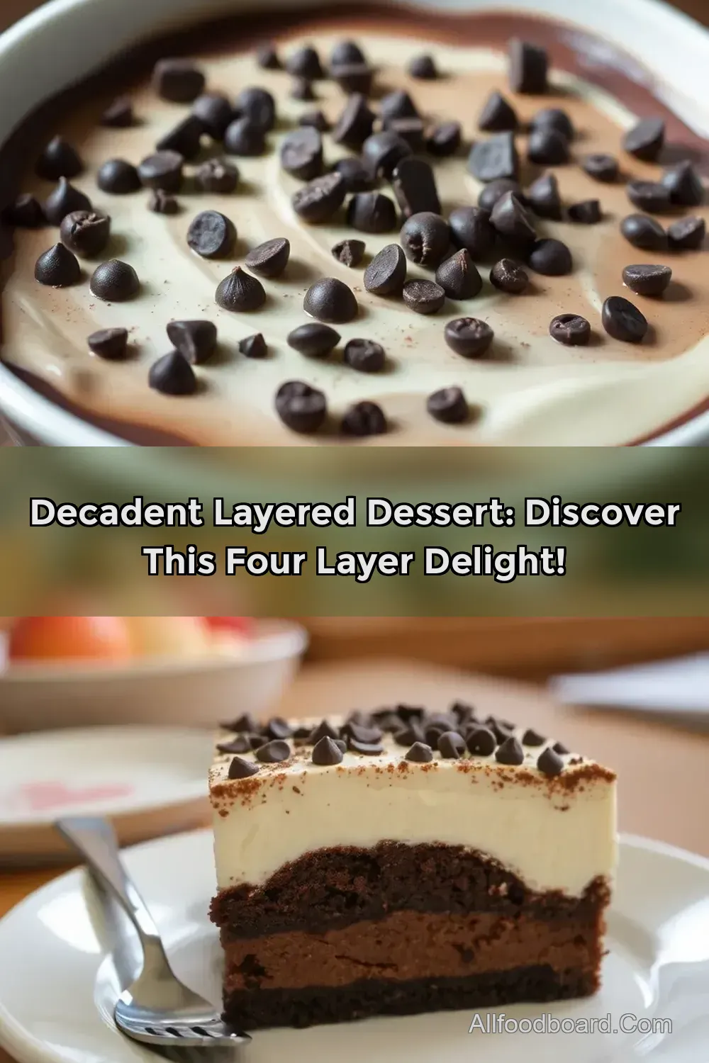 Heavenly Four Layer Delight: A Must-Try Chocolate Layer…