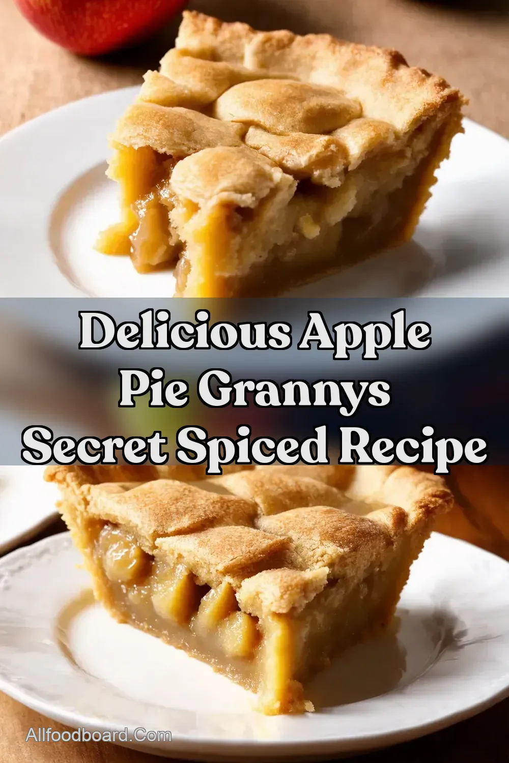 Classic Spiced Apple Pie A Slice of Homemade Heaven - All…