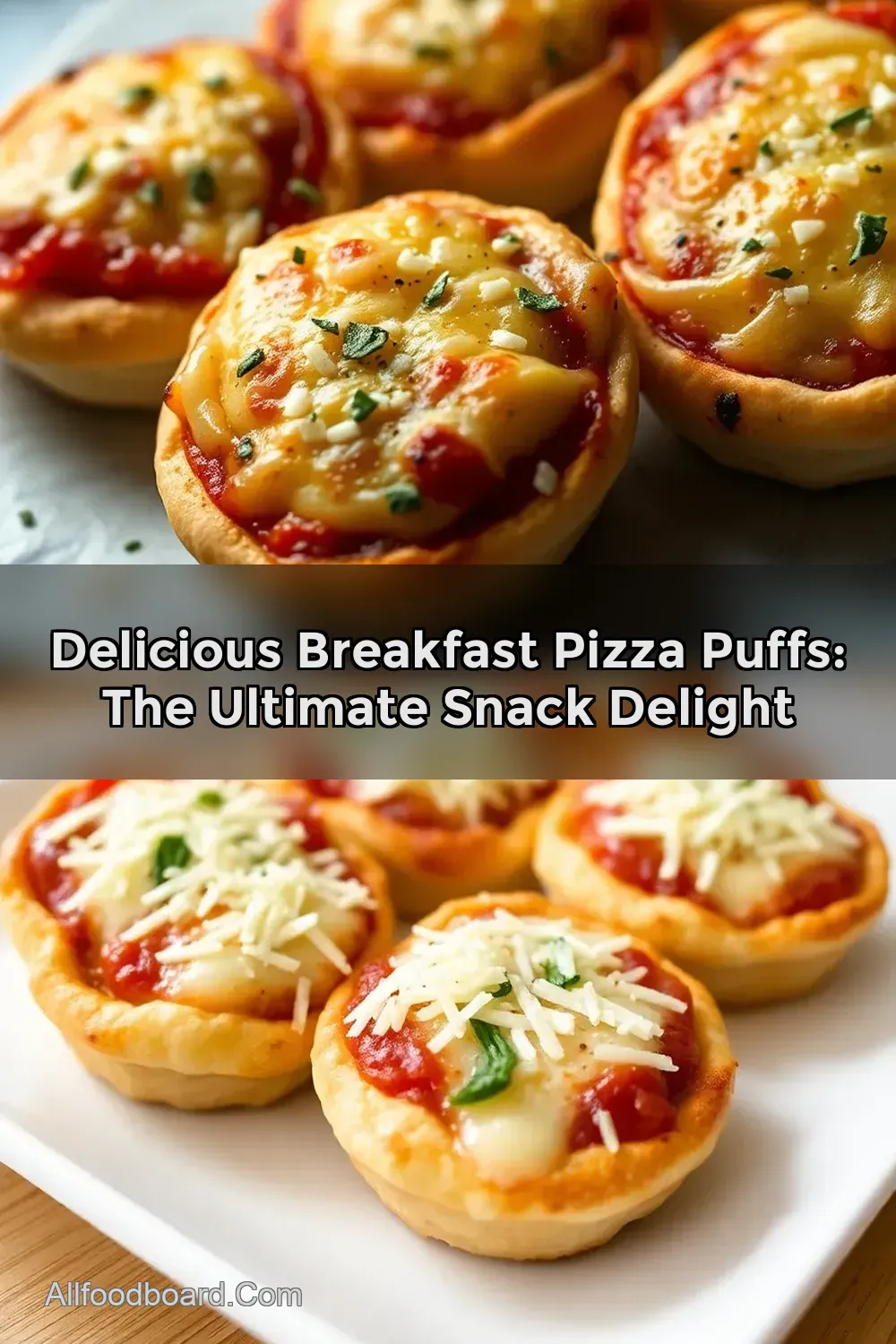 Cheesy Herbed Pizza Puffs: Your New Favorite Snack Recipe