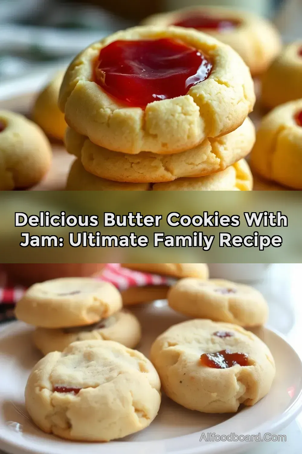 Jubilant Jam Butter Cookies: A Family Favorite Recipe