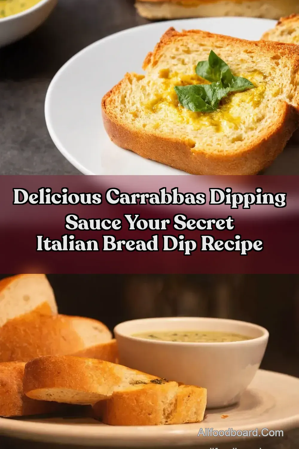 Carrabbas Bread Dipping Oil Recipe Taste of Italy - All…