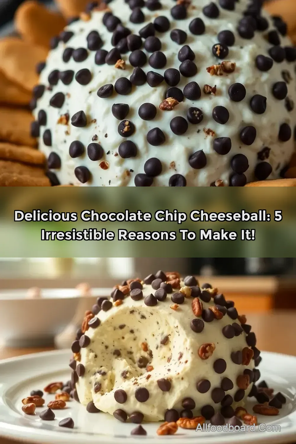 Easy Chocolate Chip Cheese Ball: A Sweet Treat Everyone…