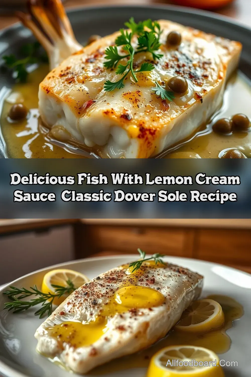 Classic Pan-Seared Dover Sole with Lemon Butter Sauce Recipe