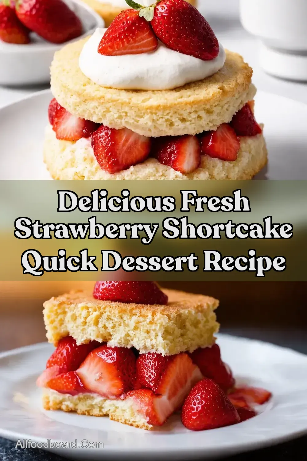 Classic Strawberry Shortcake Recipe Taste of Summer - All…
