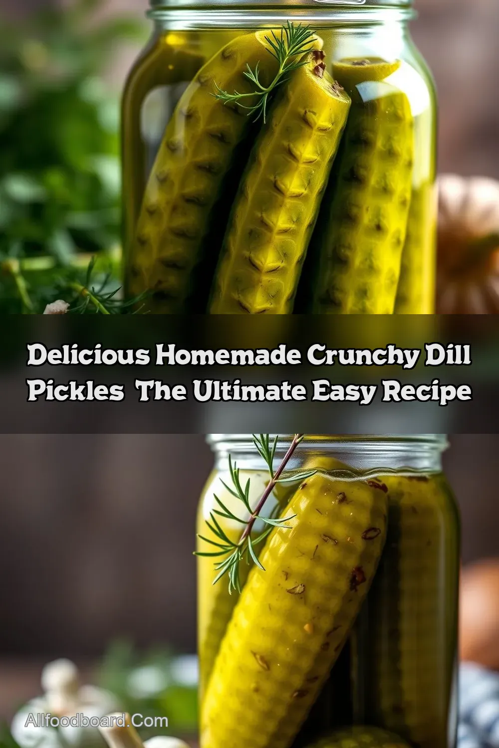 My Easy & Crunchy Pickles Recipe: The Ultimate Homemade…