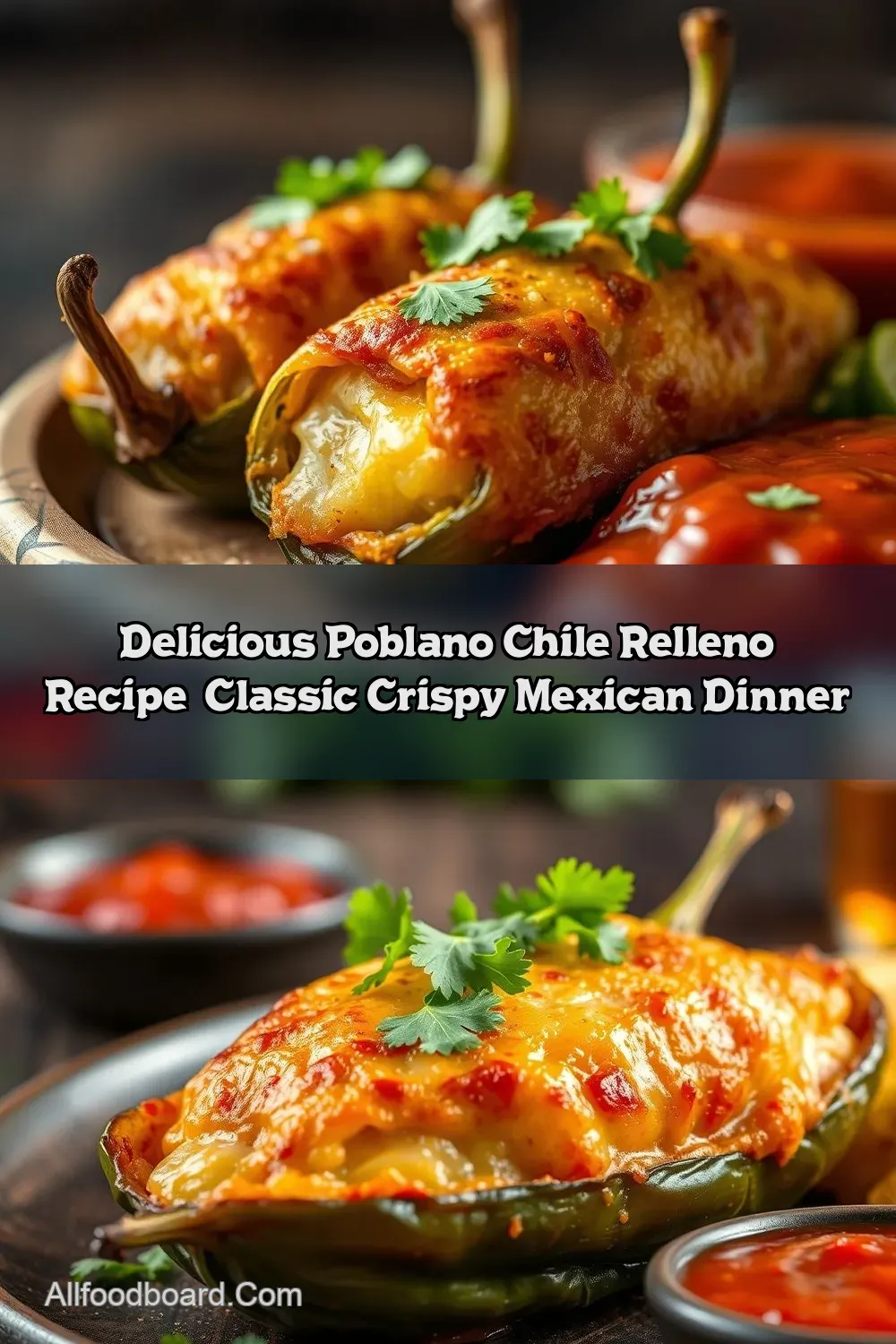 Classic Chile Relleno Recipe: Crispy Cheese-Stuffed Poblano…