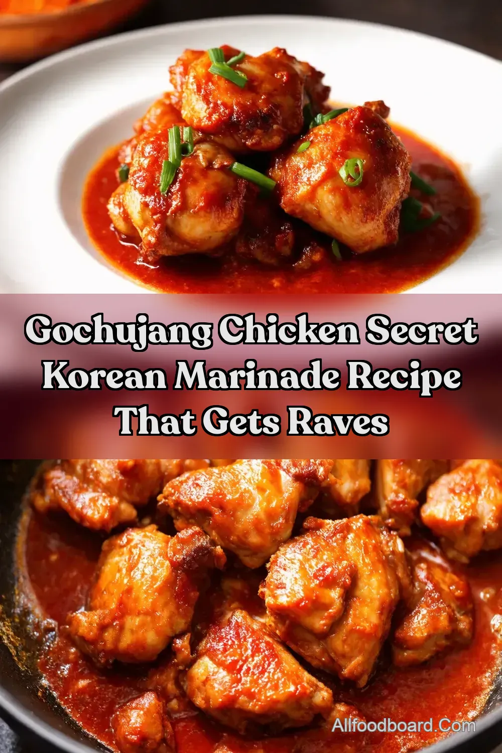 Korean chicken thighs recipe Gochujang Fire Chicken - All…