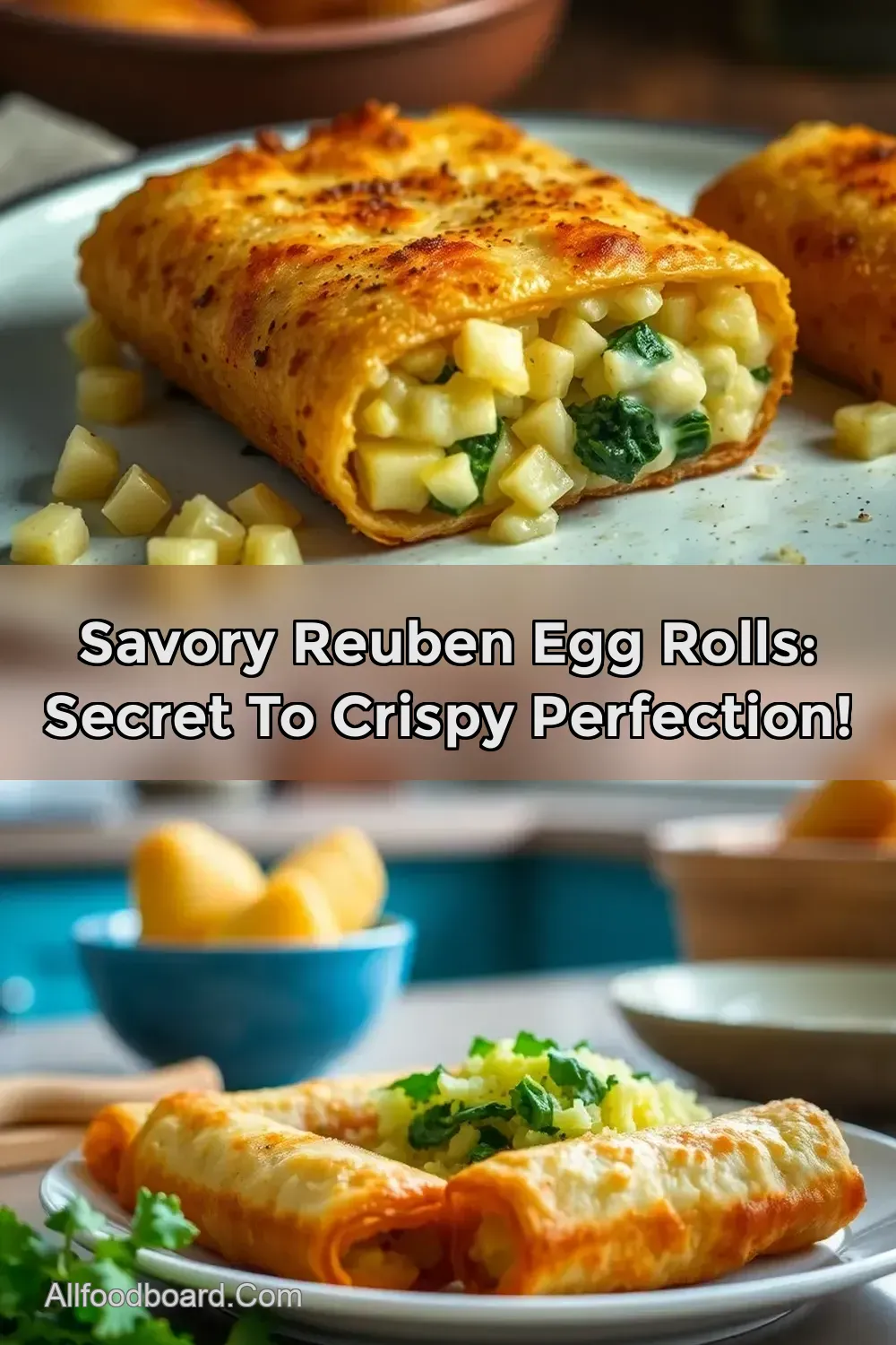 Crispy Irish Egg Rolls with Colcannon Filling - A Family…
