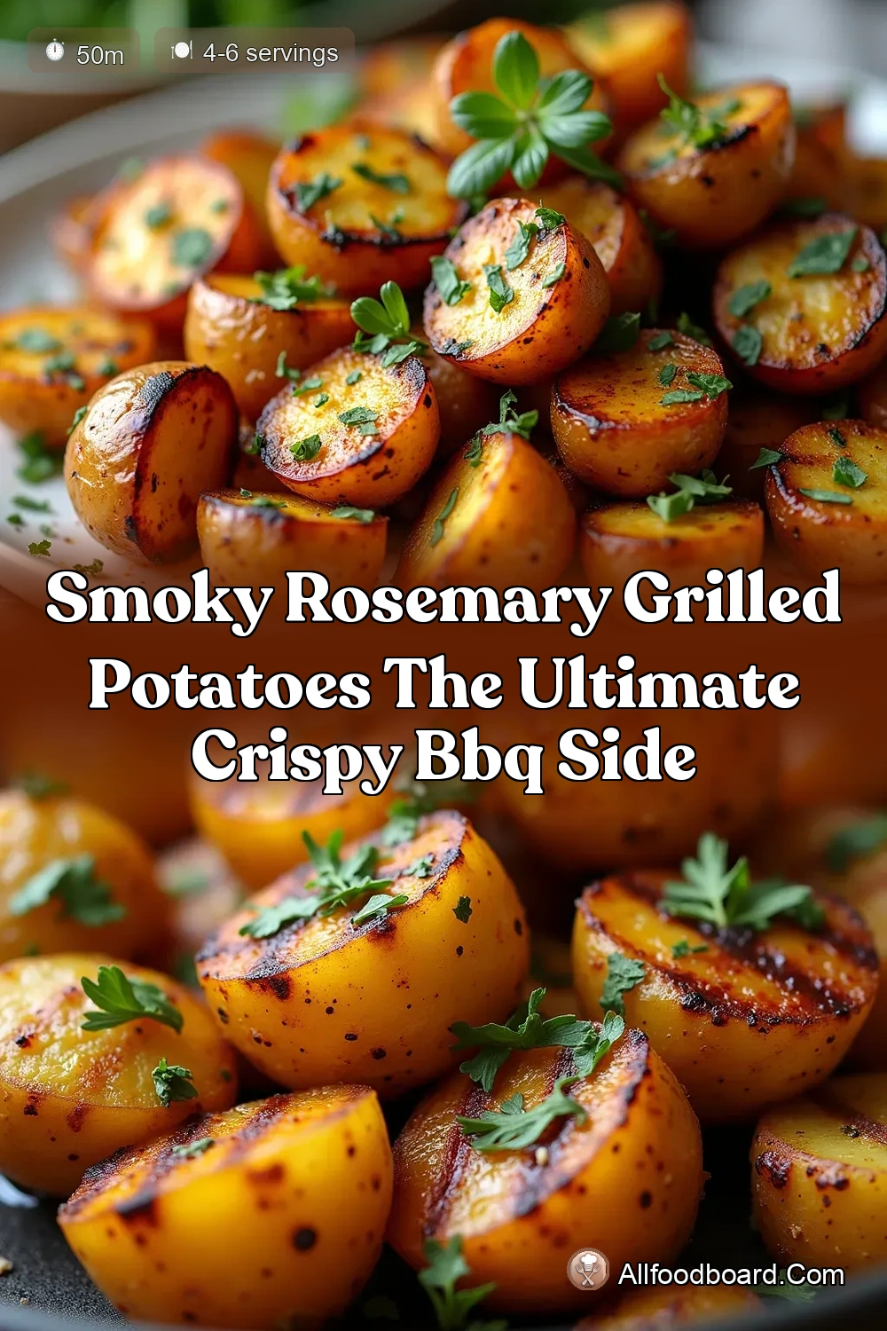 The Best Smoky Charred Herb Grilled Potatoes Recipe - All…