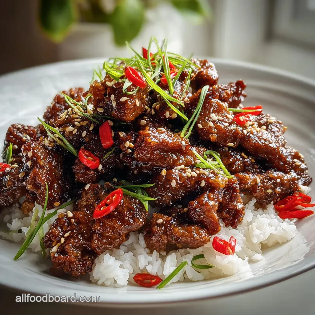 Mongolian Beef Recipe in 20 Minutes - All Food Board