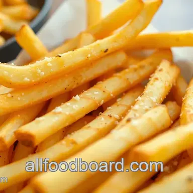 Perfectly Golden Homemade French Fries: Chip Shop Style!