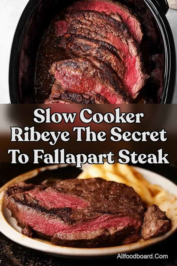 CrockPot Ribeye Redemption Slow Cooker Steak Bliss - All…