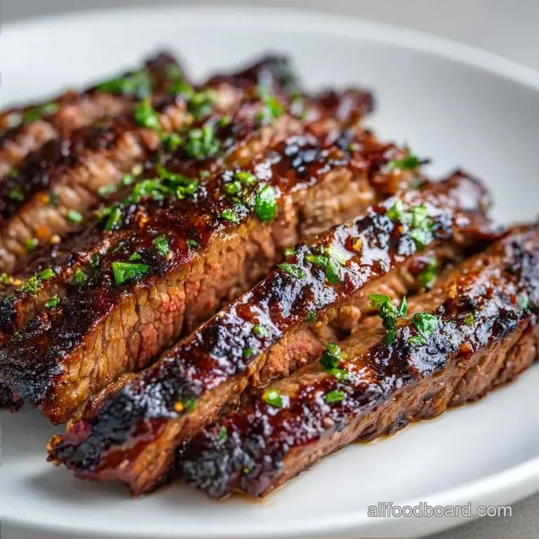 Grilled Skirt Steak Recipe for 4 Servings - All Food Board